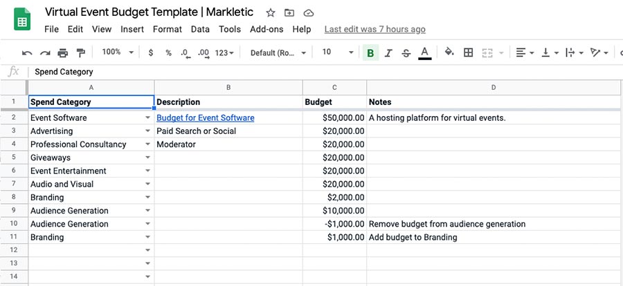 Excel Templates Event Budget Template Excel Templates Event Budget Template